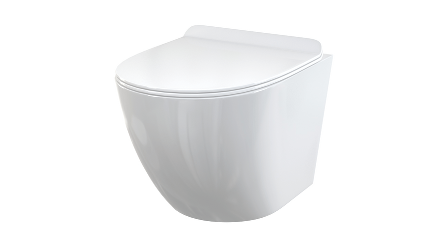 ALCA fali WC + slim WC ülőke softcloe, duroplast - ALCA